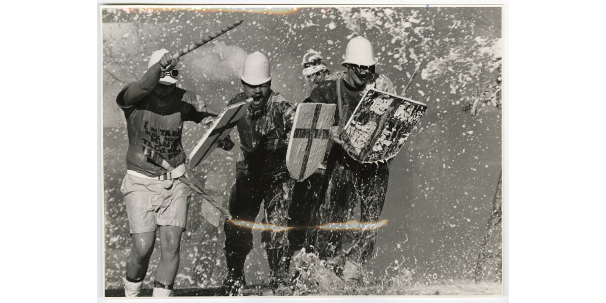 Alf's Imperial Army during a battle in Victoria Square