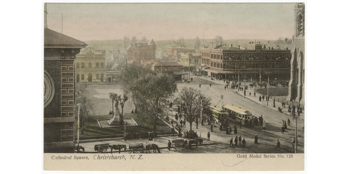 Cathedral Square, Christchurch. NZ | discoverywall.nz