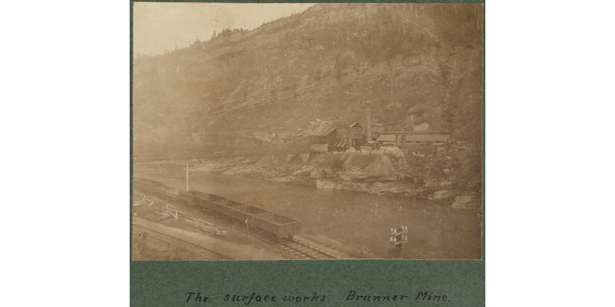 The surface works. Brunner Mine | discoverywall.nz