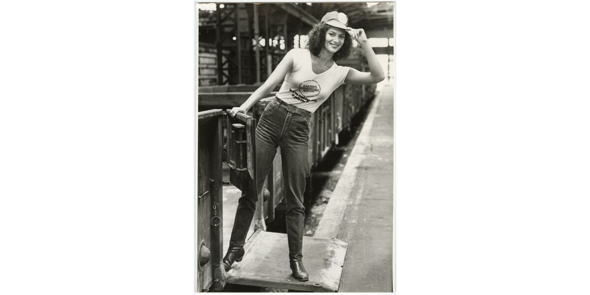 Railways Corporation publicity featuring Trudy van Zyl