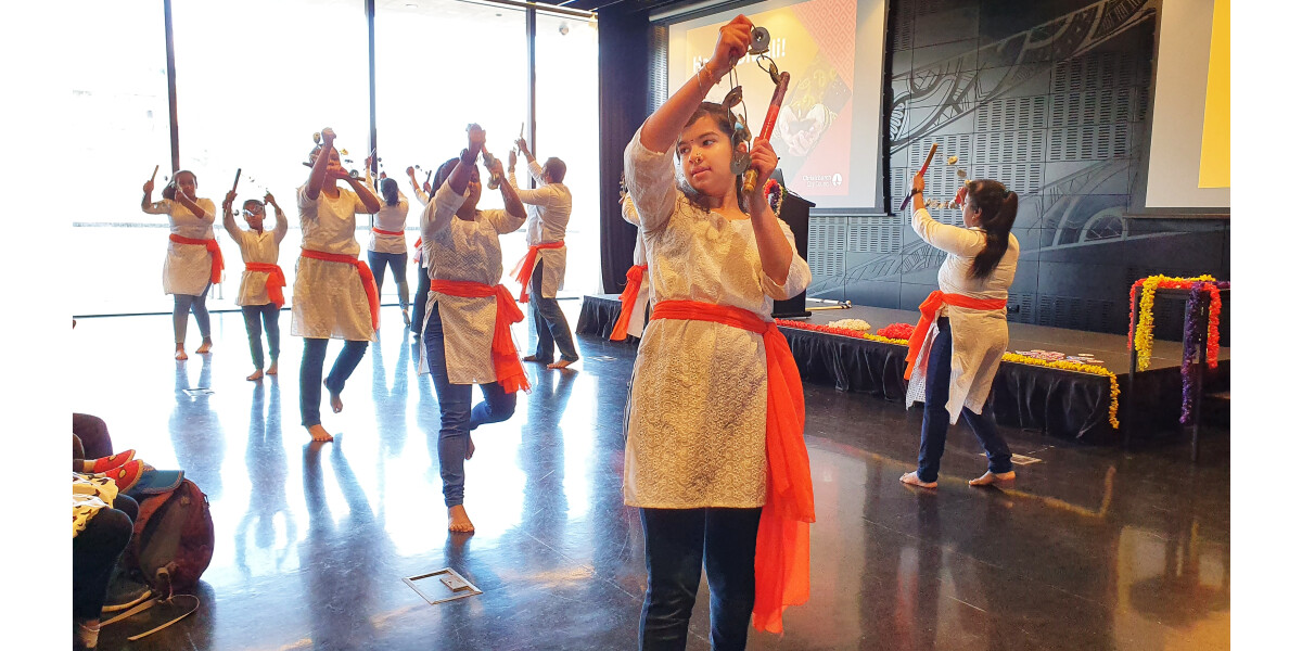 Timila Dance Academy performing Lezim | discoverywall.nz