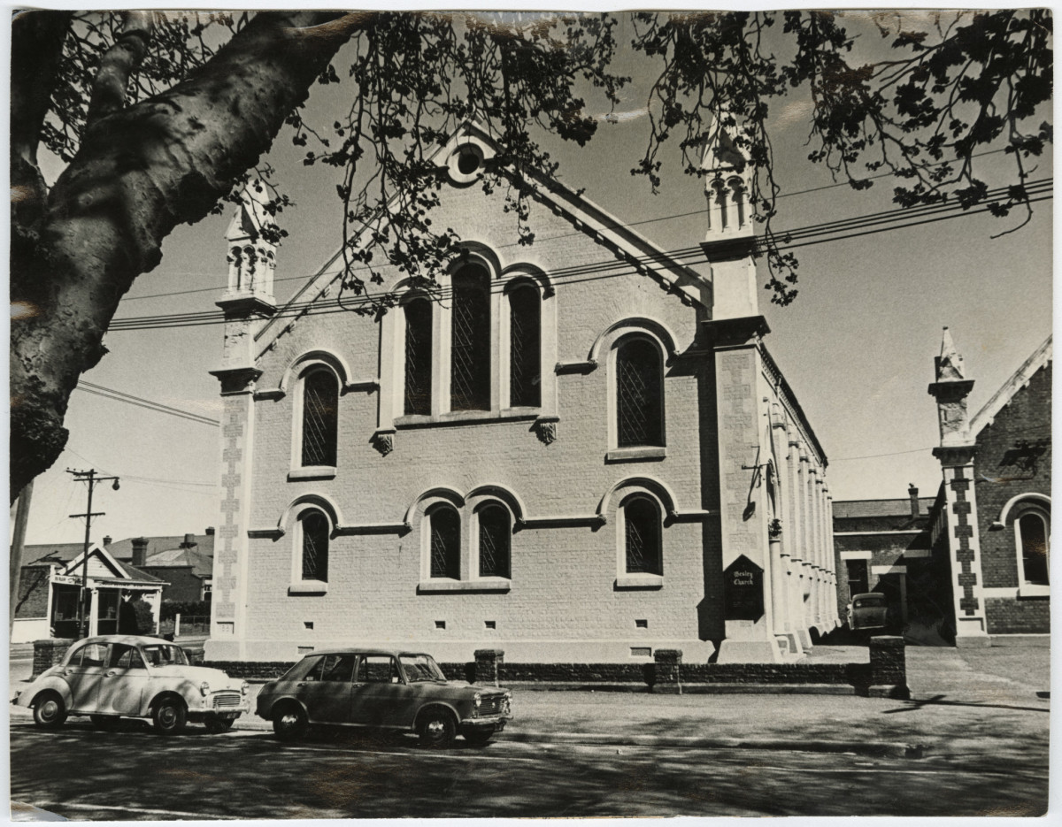 Wesley Church, Fitzgerald Avenue | discoverywall.nz
