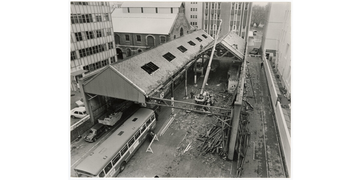 Demolition of stables | discoverywall.nz