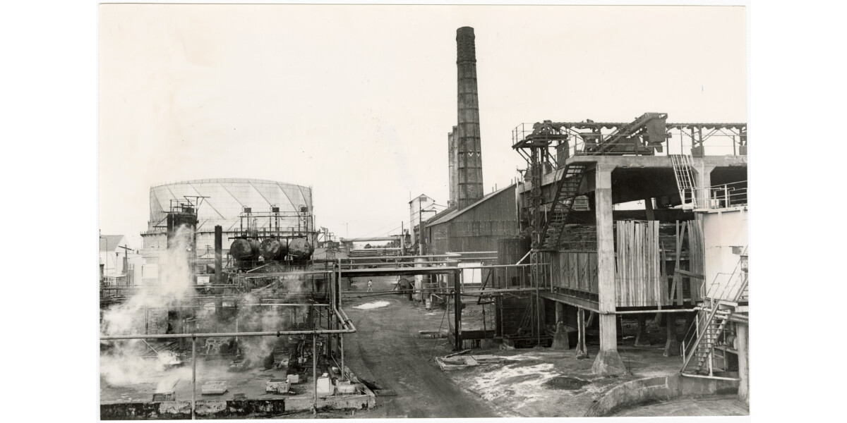 Gas works byproducts treatment area | discoverywall.nz