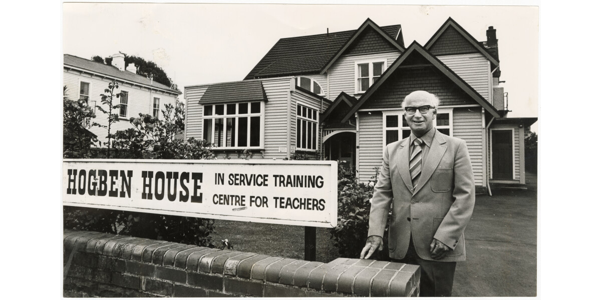 Former warden of Hogben House | discoverywall.nz