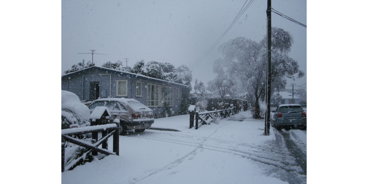 Basingstoke Street Snow | discoverywall.nz