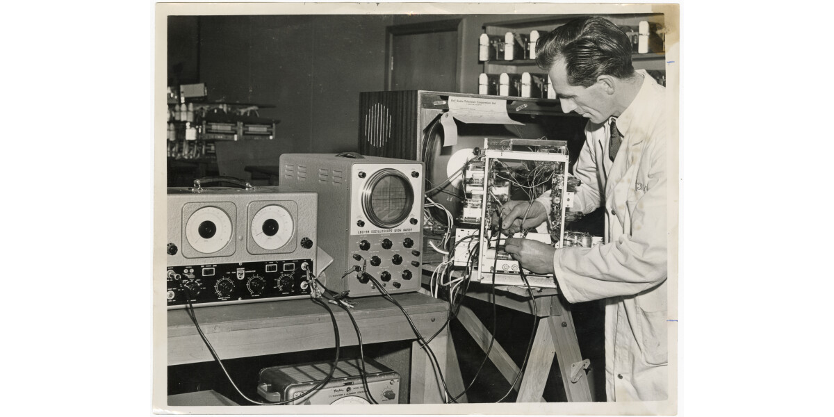 Testing a television chassis | discoverywall.nz