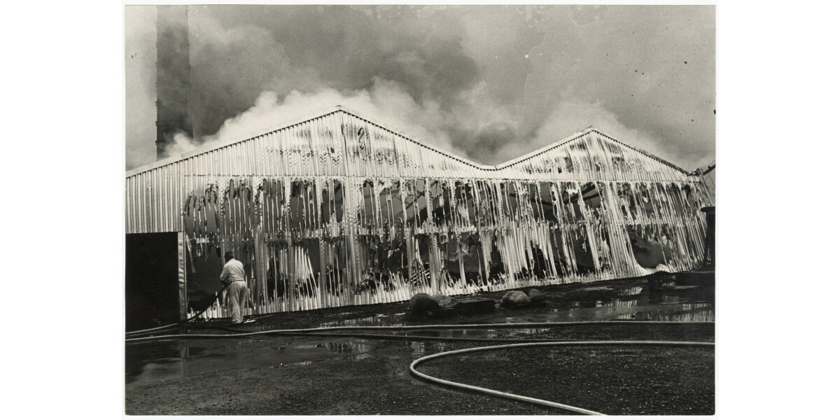 Melted aluminium at Aulsebrooks | discoverywall.nz