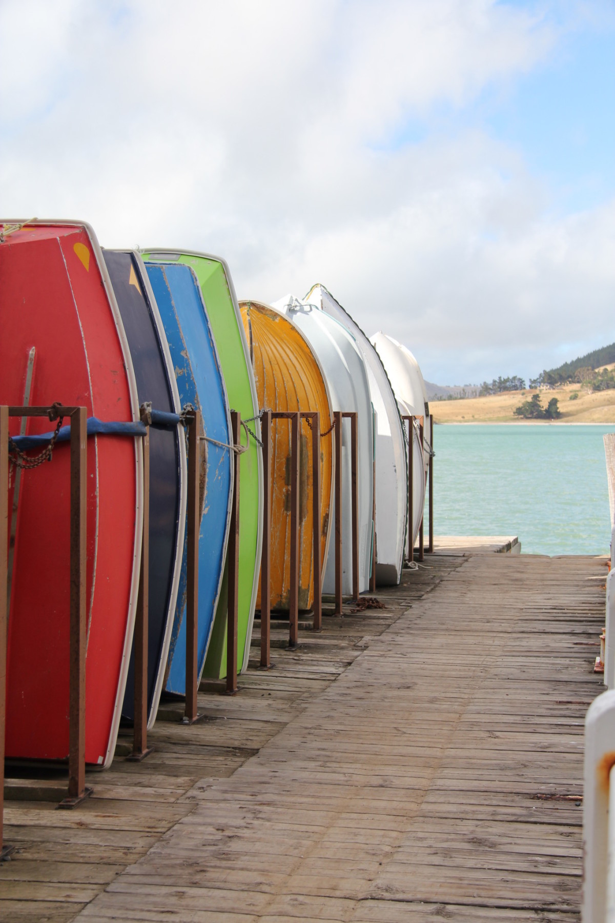 Boats out by Port Levy | discoverywall.nz