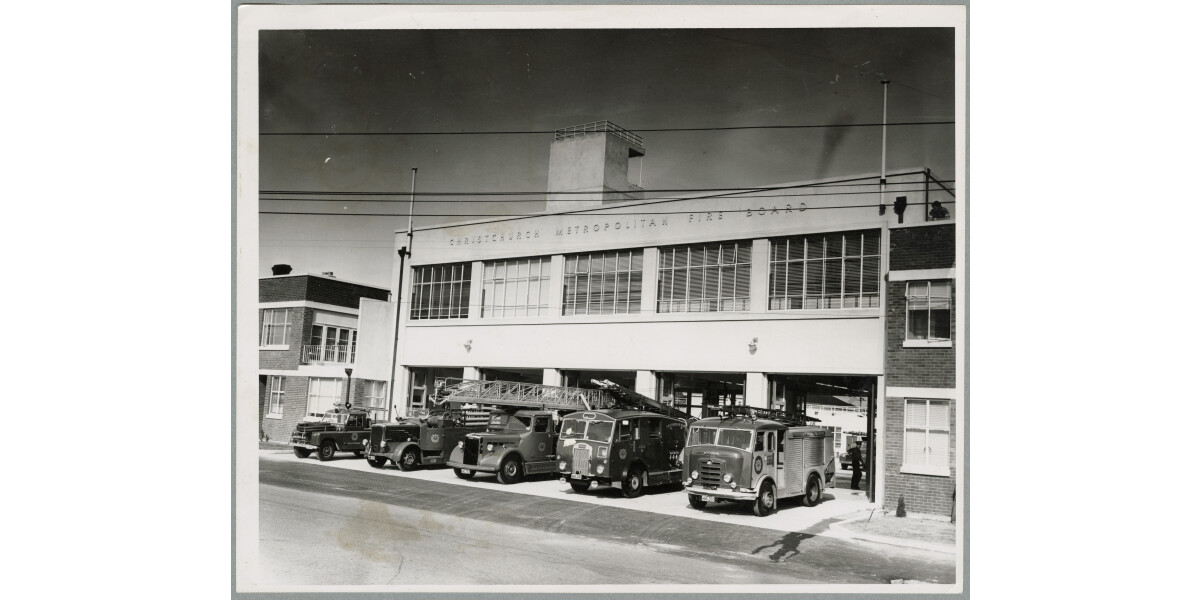 The new Kilmore Street fire station | discoverywall.nz