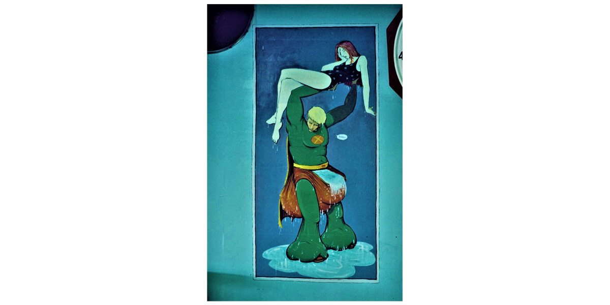 Queen Elizabeth Park Pool mural | discoverywall.nz