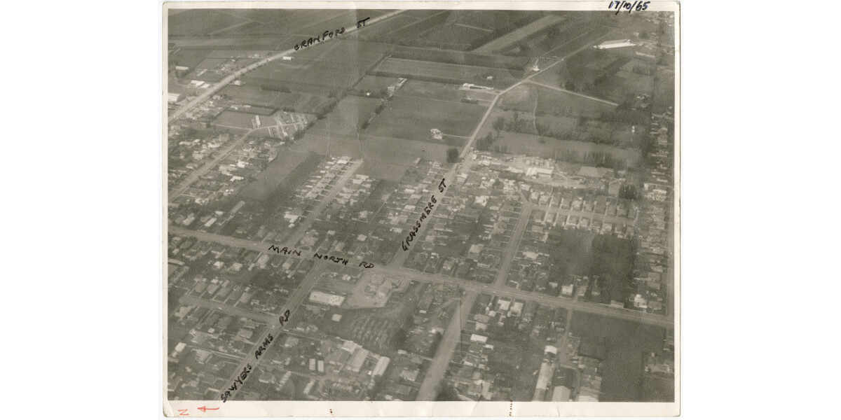 Aerial of Papanui | discoverywall.nz