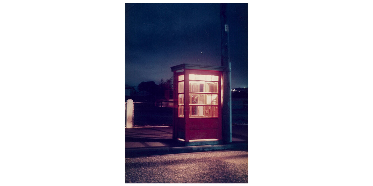 Red Wooden Telephone Box | discoverywall.nz