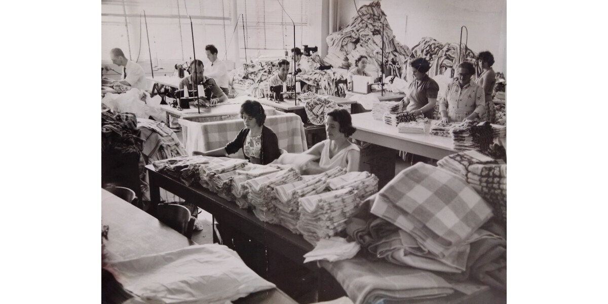 The ladies and men working at Miller's, Christchurch