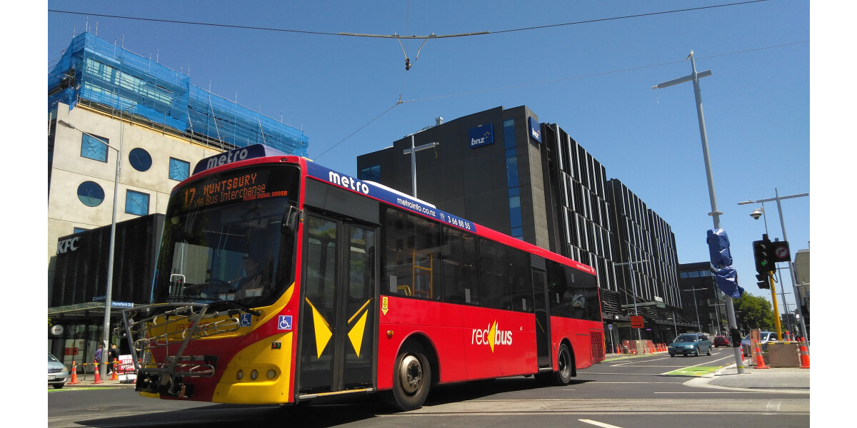 Red Bus #919 | discoverywall.nz