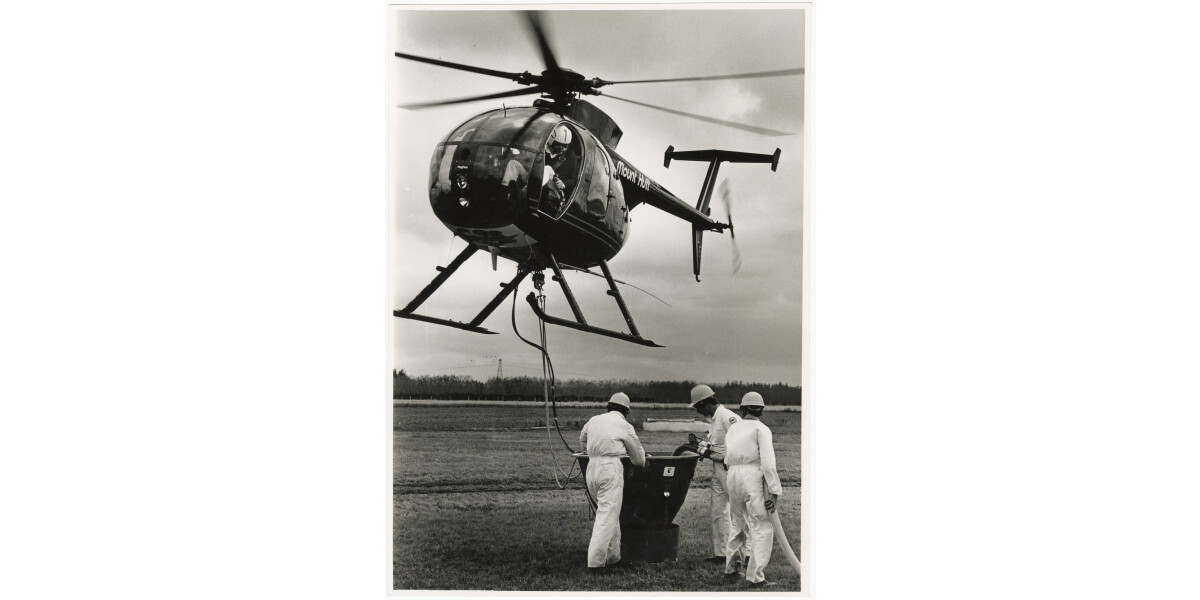 Filling a monsoon bucket at Rangiora | discoverywall.nz