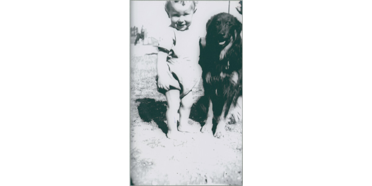 Ron Cone as a child | discoverywall.nz