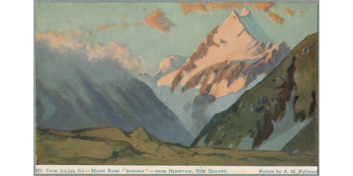 Mt Cook postcard | discoverywall.nz