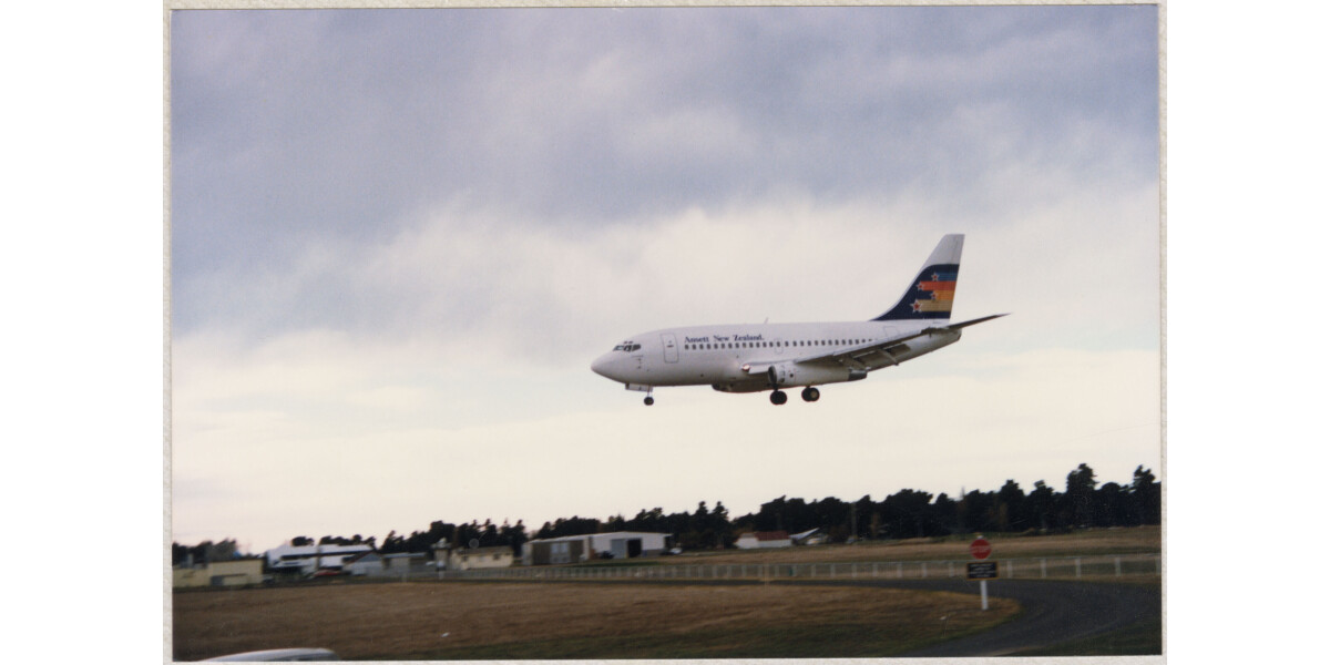 Ansett New Zealand aeroplane | discoverywall.nz