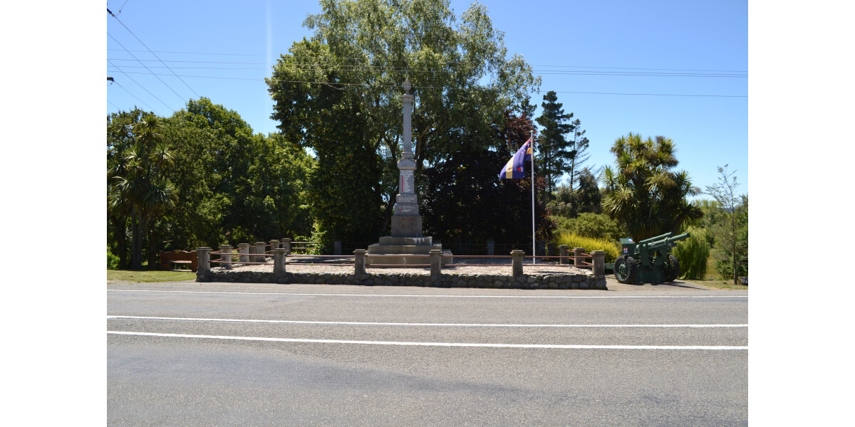 Cust War Memorial | discoverywall.nz