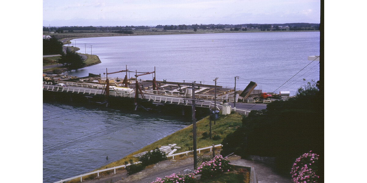 Ferrymead Bridge (Cantilever to Concrete transition in 1965)