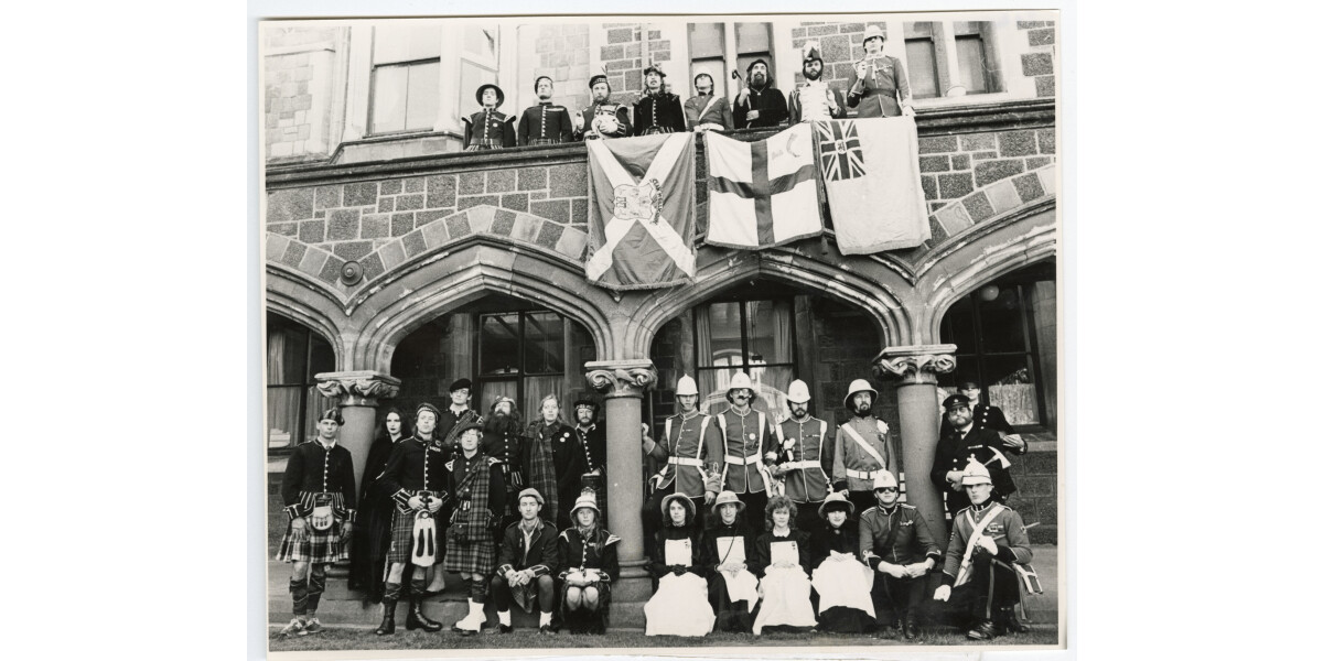 Factions of Alf's Imperial Army at the Arts Centre | discoverywall.nz