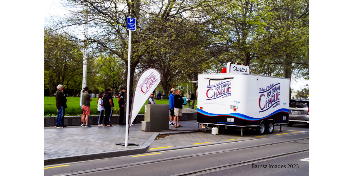 Ice Cream Charlie food truck | discoverywall.nz