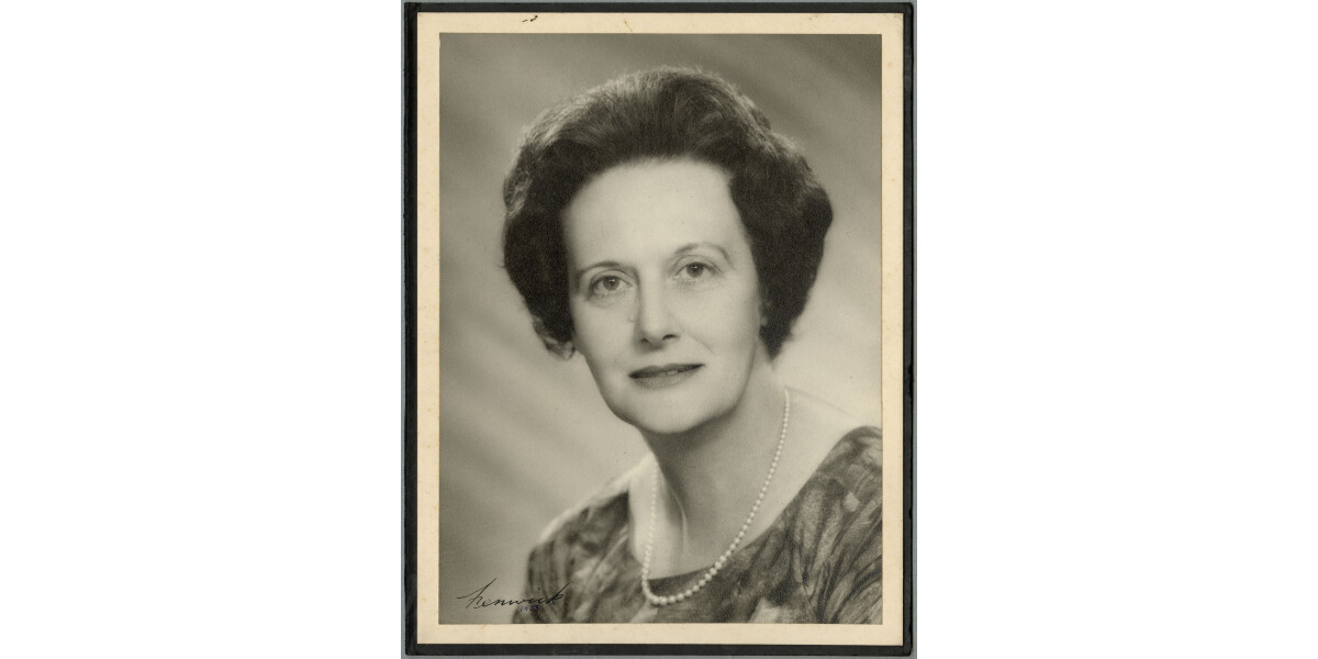 Edith McKee portrait | discoverywall.nz