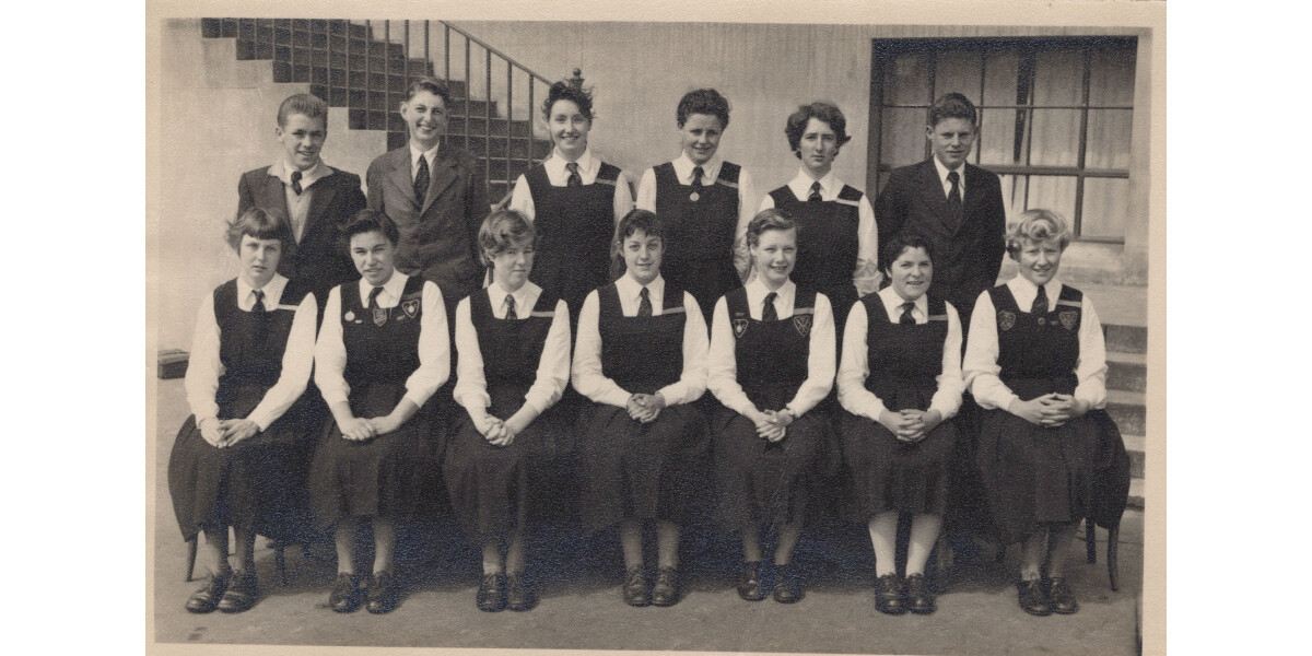 Christchurch Technical College class photograph | discoverywall.nz