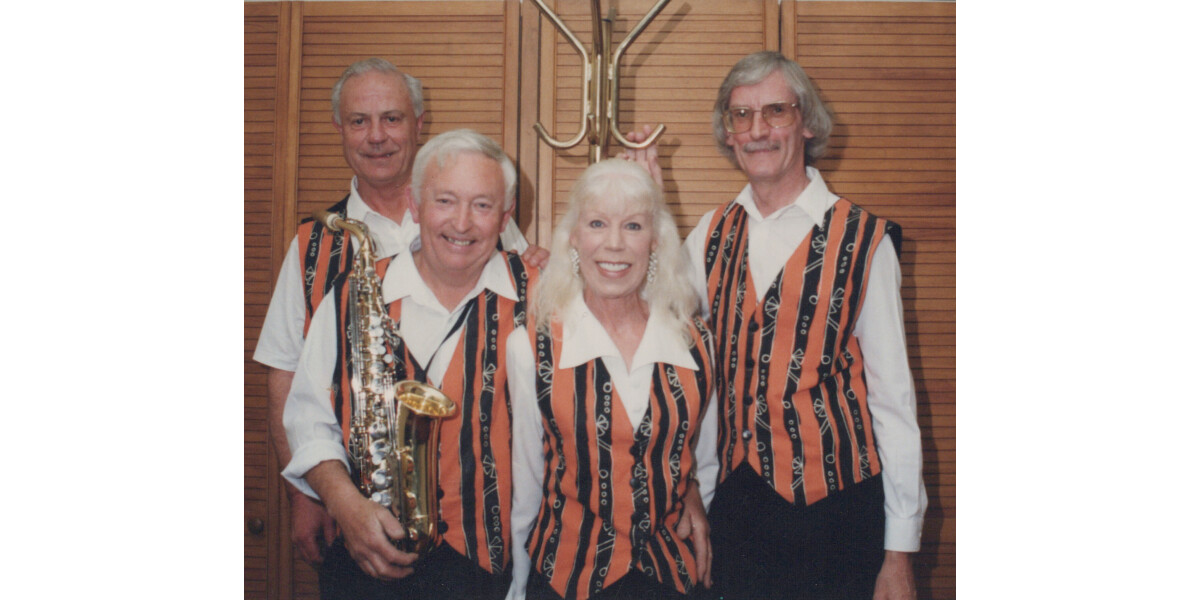 Group portrait of music group “Tangerine” | discoverywall.nz