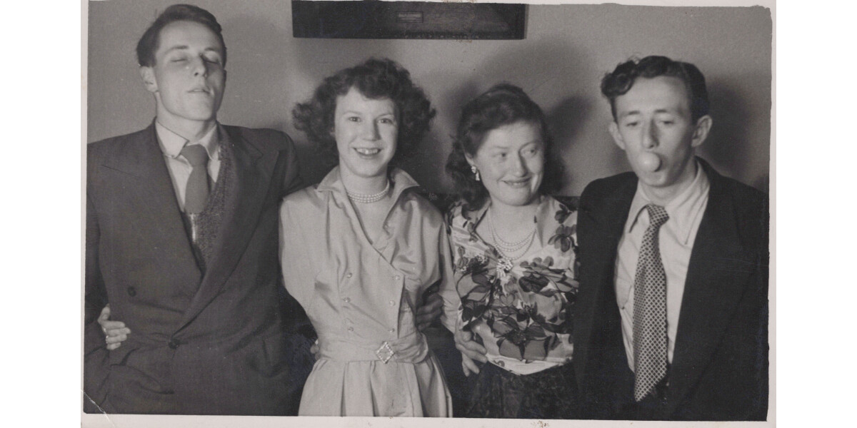 Group portrait, including Judy Clancy | discoverywall.nz