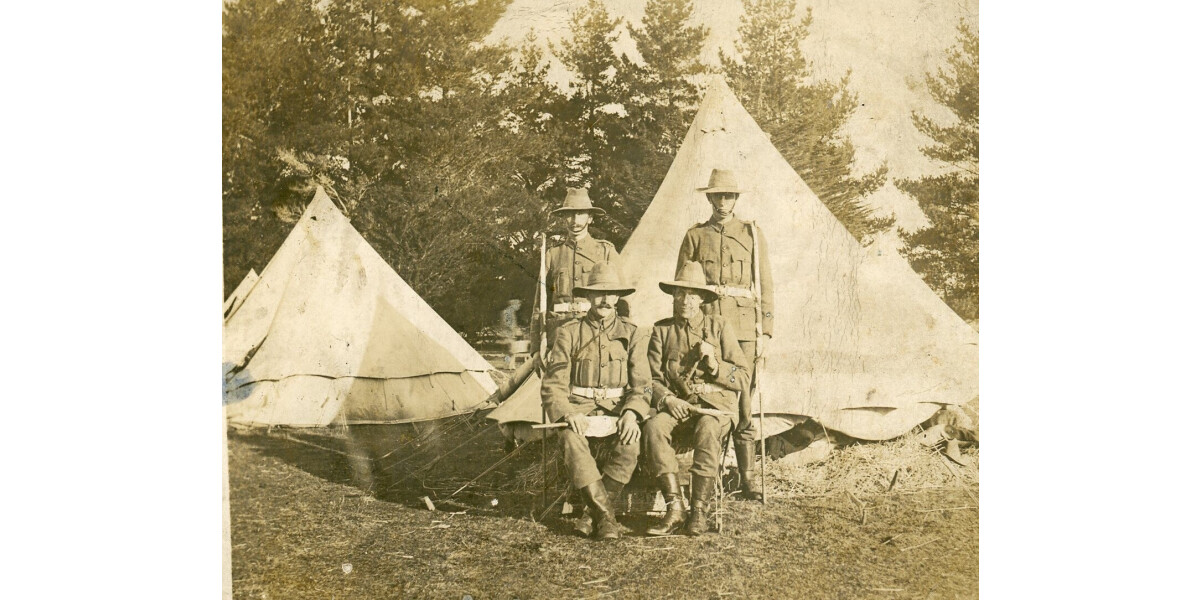 Timaru Rifle Guards portrait | discoverywall.nz