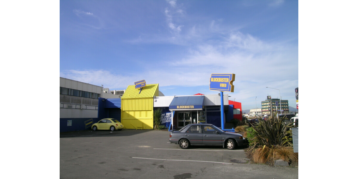 Blockbuster Video at The Hub Hornby | discoverywall.nz