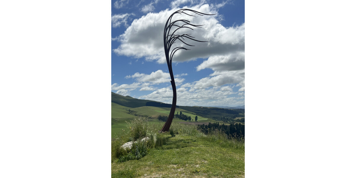 Sculpture at Iron Ridge Quarry Sculpture Park | discoverywall.nz