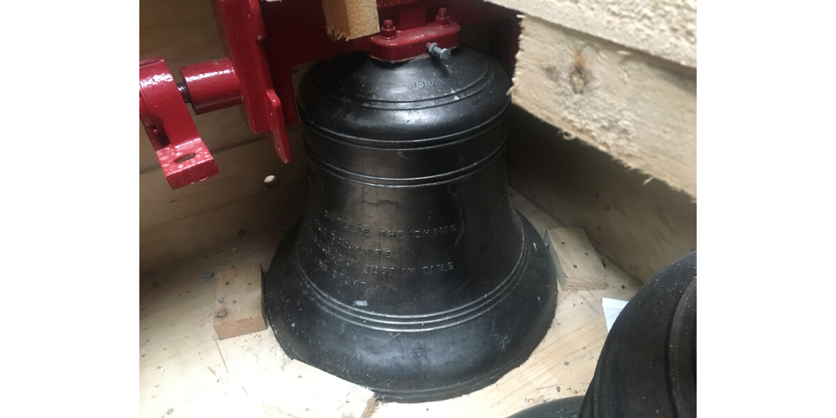 Restored bell from ChristChurch Cathedral tower | discoverywall.nz