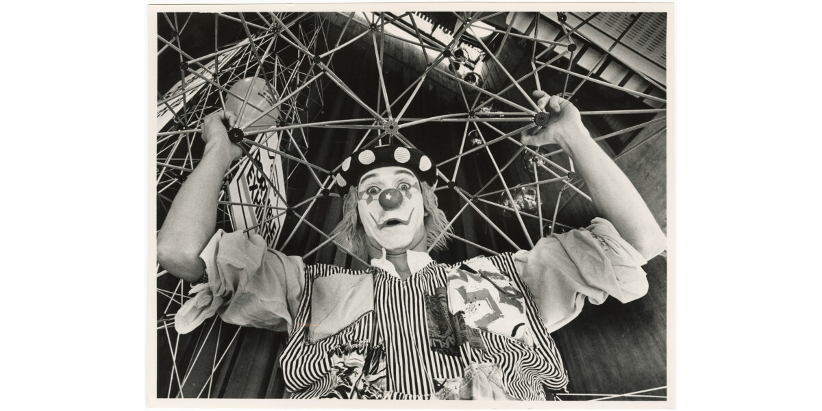 Pockets the clown aka Shane Samson | discoverywall.nz