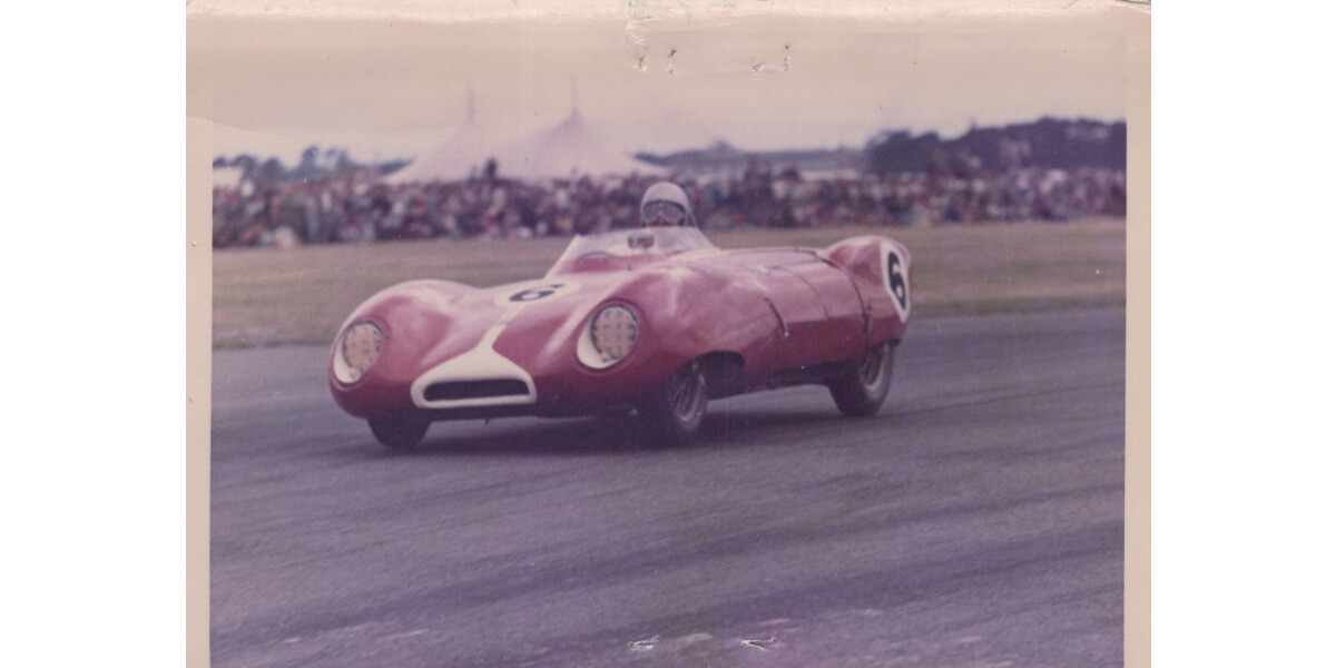 Lady Wigram Race Day racecar no. 6 | discoverywall.nz