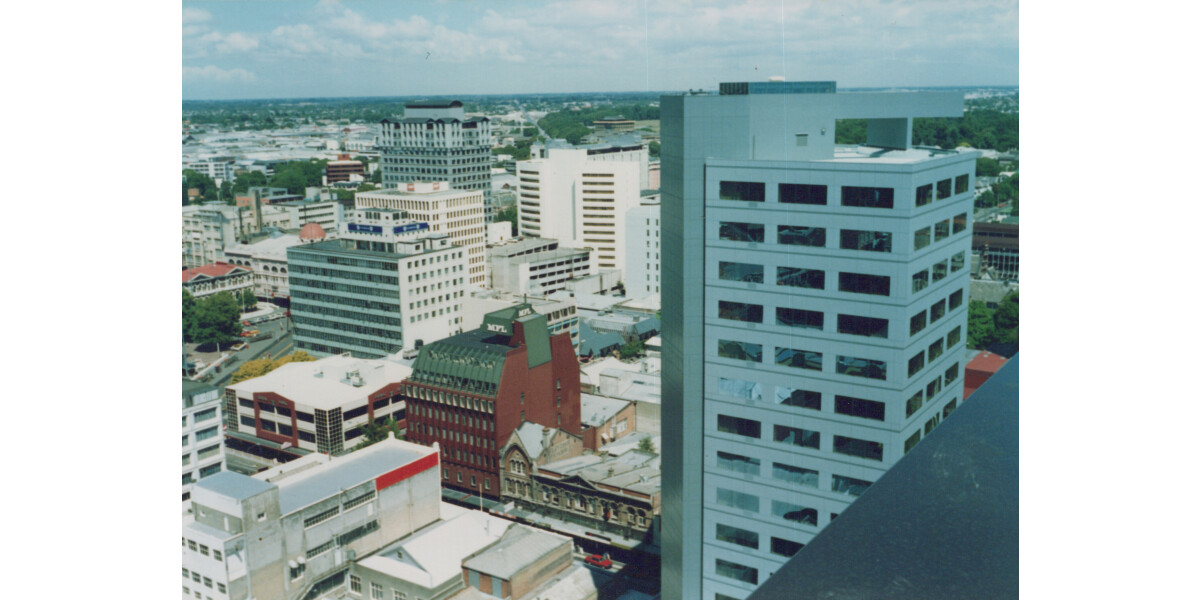 Buildings from Armagh Street | discoverywall.nz