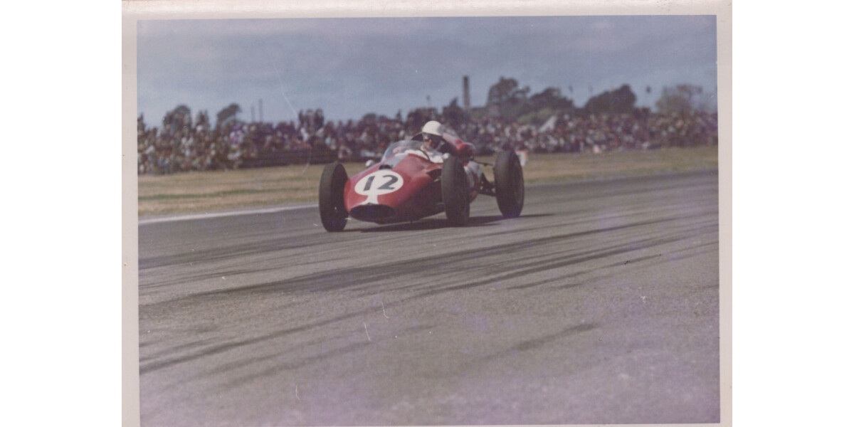 Lady Wigram Race Day racecar no. 12 | discoverywall.nz