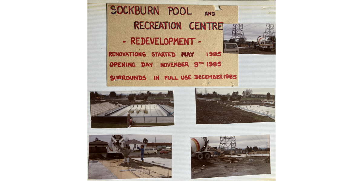The Redevelopment of the Sockburn Pool and combining with the...
