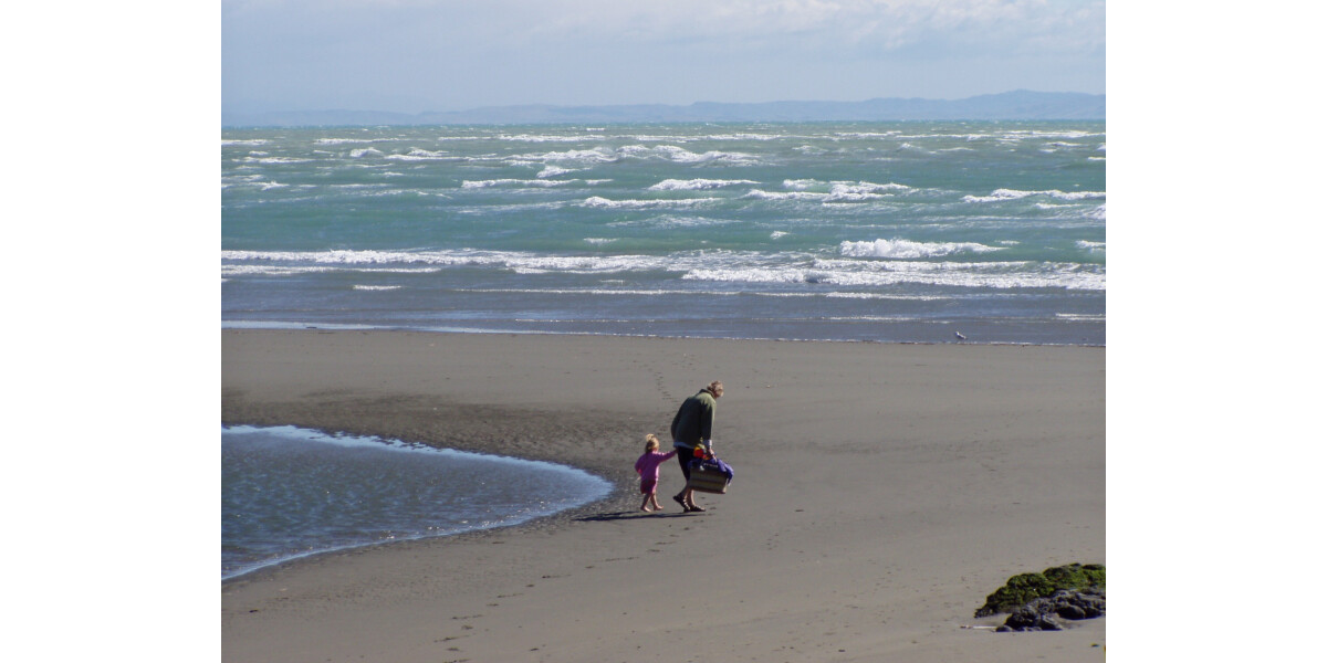 Waves from Sumner Beach | discoverywall.nz