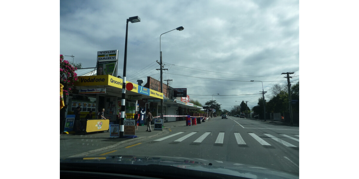 Opawa Shops, September 12th 2010 | discoverywall.nz