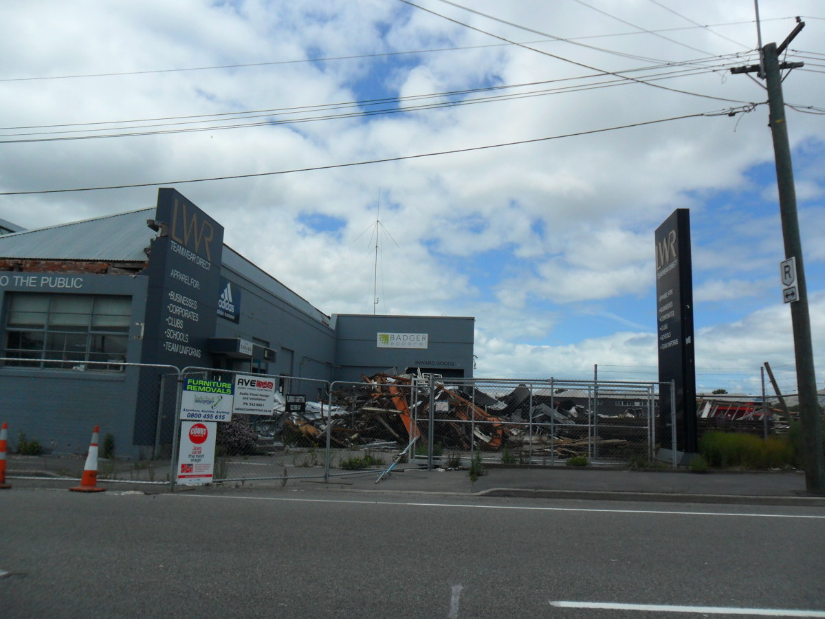 Demolition of Former Lane Walker Rudken Buildings | discoverywall.nz