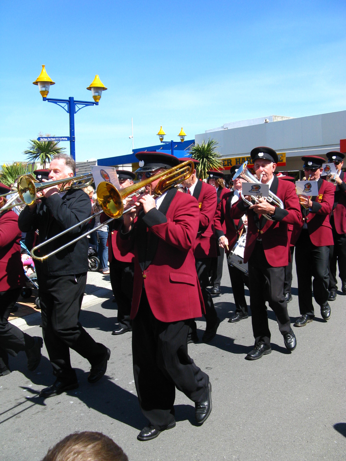 Brass Band In The Parade 2009 Discoverywall nz