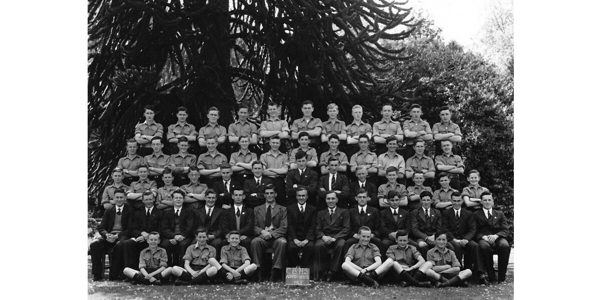 CBHS Adams House 1949 | discoverywall.nz