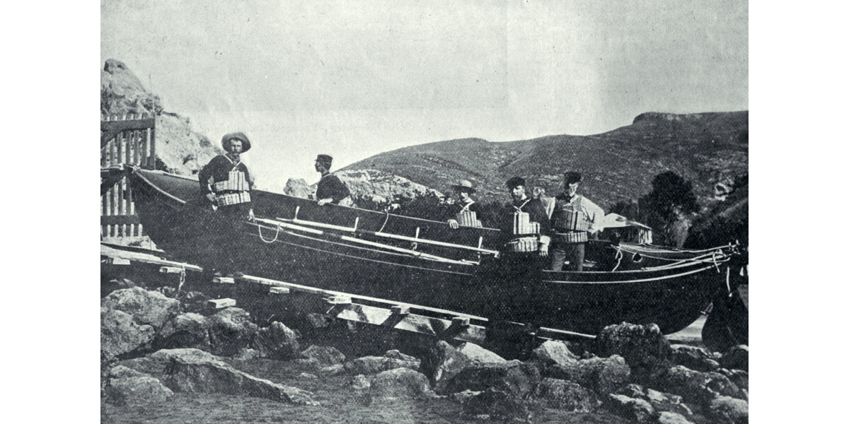 The new lifeboat at Sumner, Rescue, and her crew | discoverywall.nz
