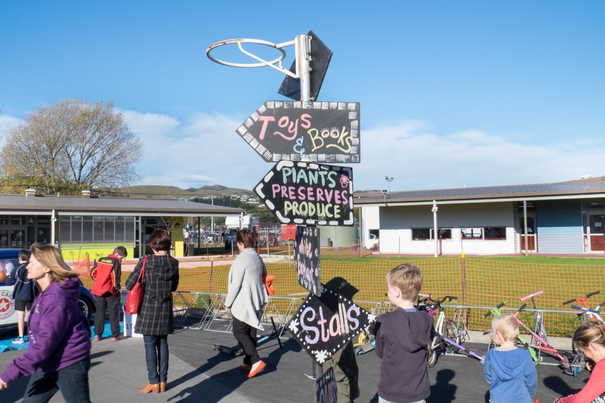 Halswell Primary School Winter Carnival and opening day