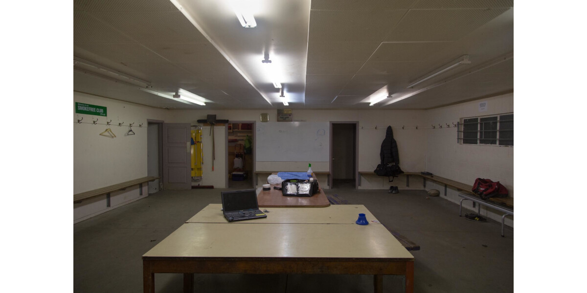Halswell Hornets Rugby League Club changing room | discoverywall.nz
