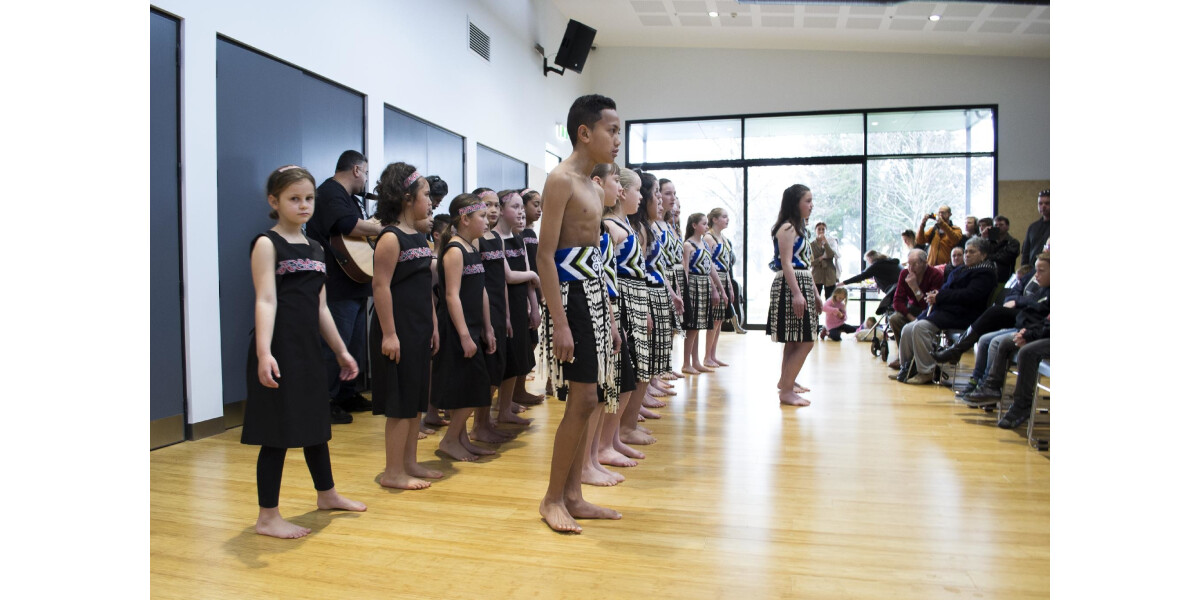 Haka at Ōrauwhata: Bishopdale Library | discoverywall.nz