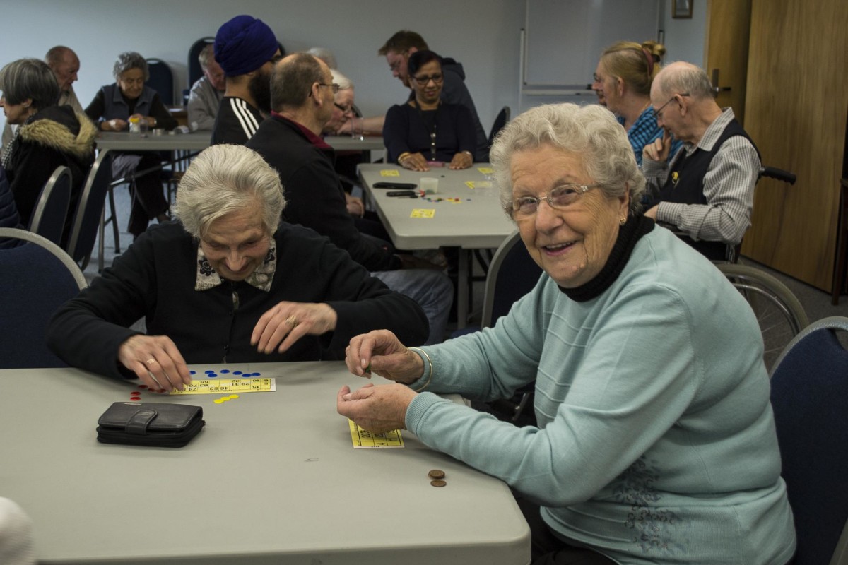 Senior Citizens Society bingo, Christchurch North Methodist Parish...
